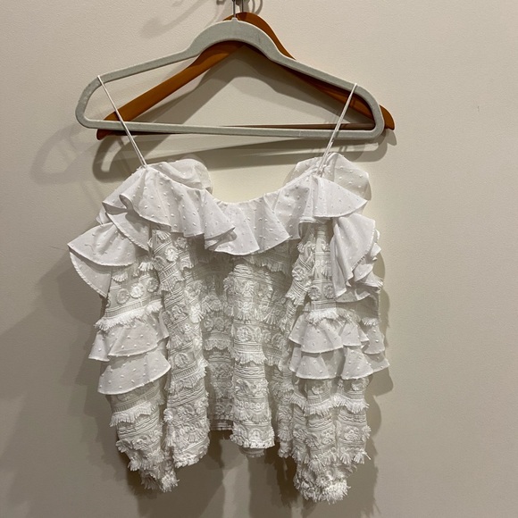 Alexis | Tops | Alexie Resort Off Shoulder Top | Poshmark